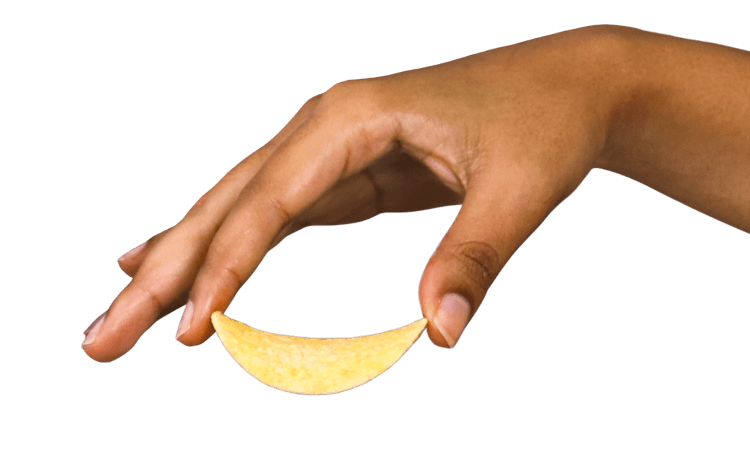 Single Pringles Chip